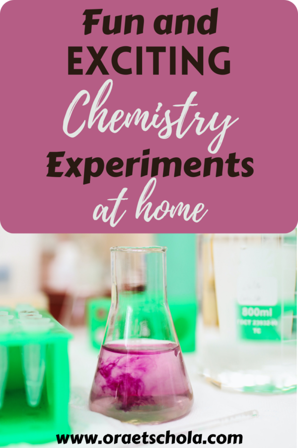 Easy Chemistry Experiments to do at Home - Ora et Schola