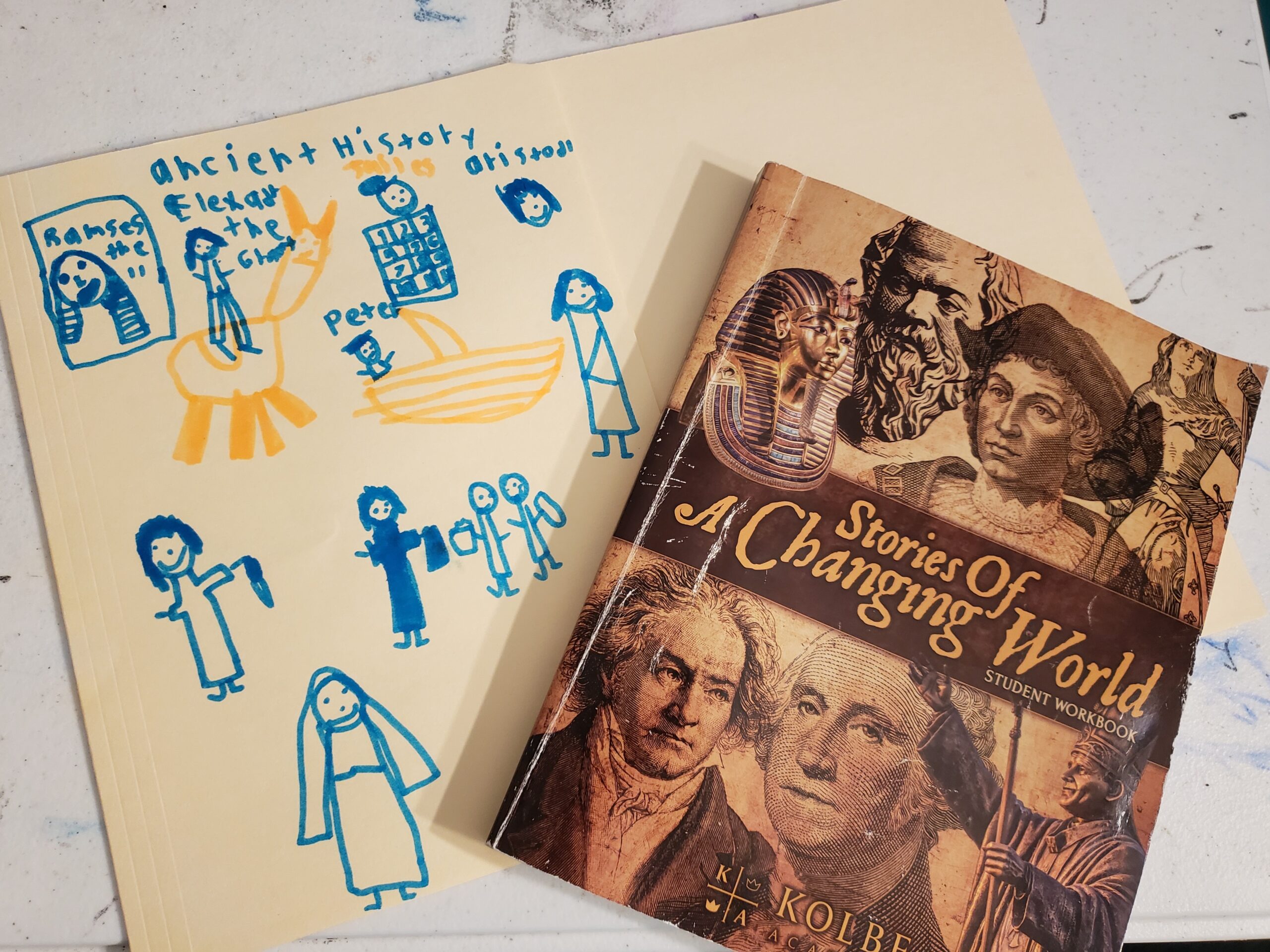 World History Project - DIY Lapbook - Ora et Schola