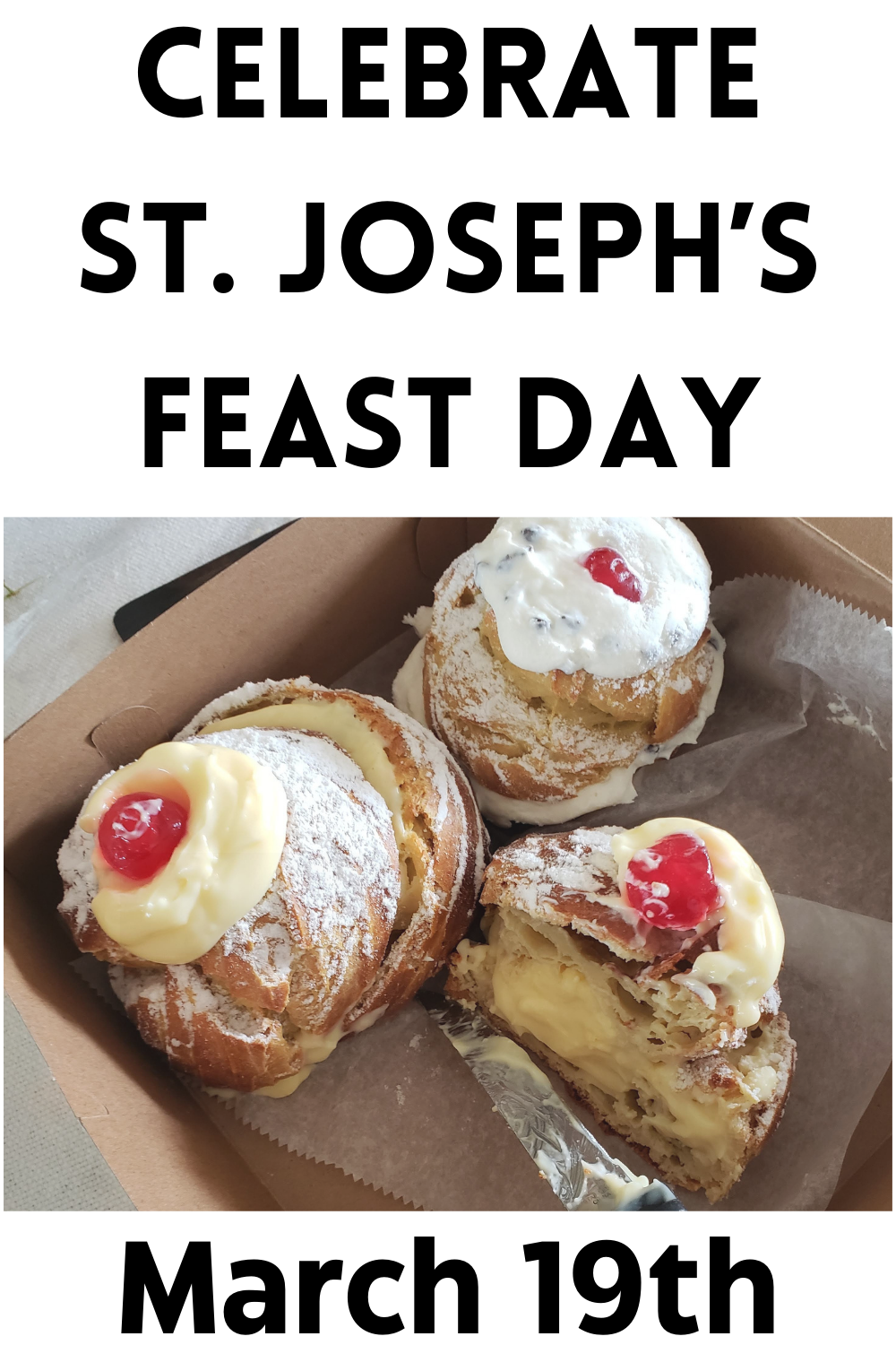 St. Joseph Feast Day Table: Recipes for the Celebration - Ora et Schola