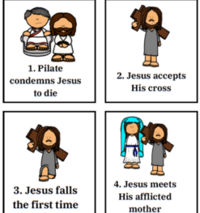 Stations Of The Cross Printable Activities For Good Friday - Ora et Schola