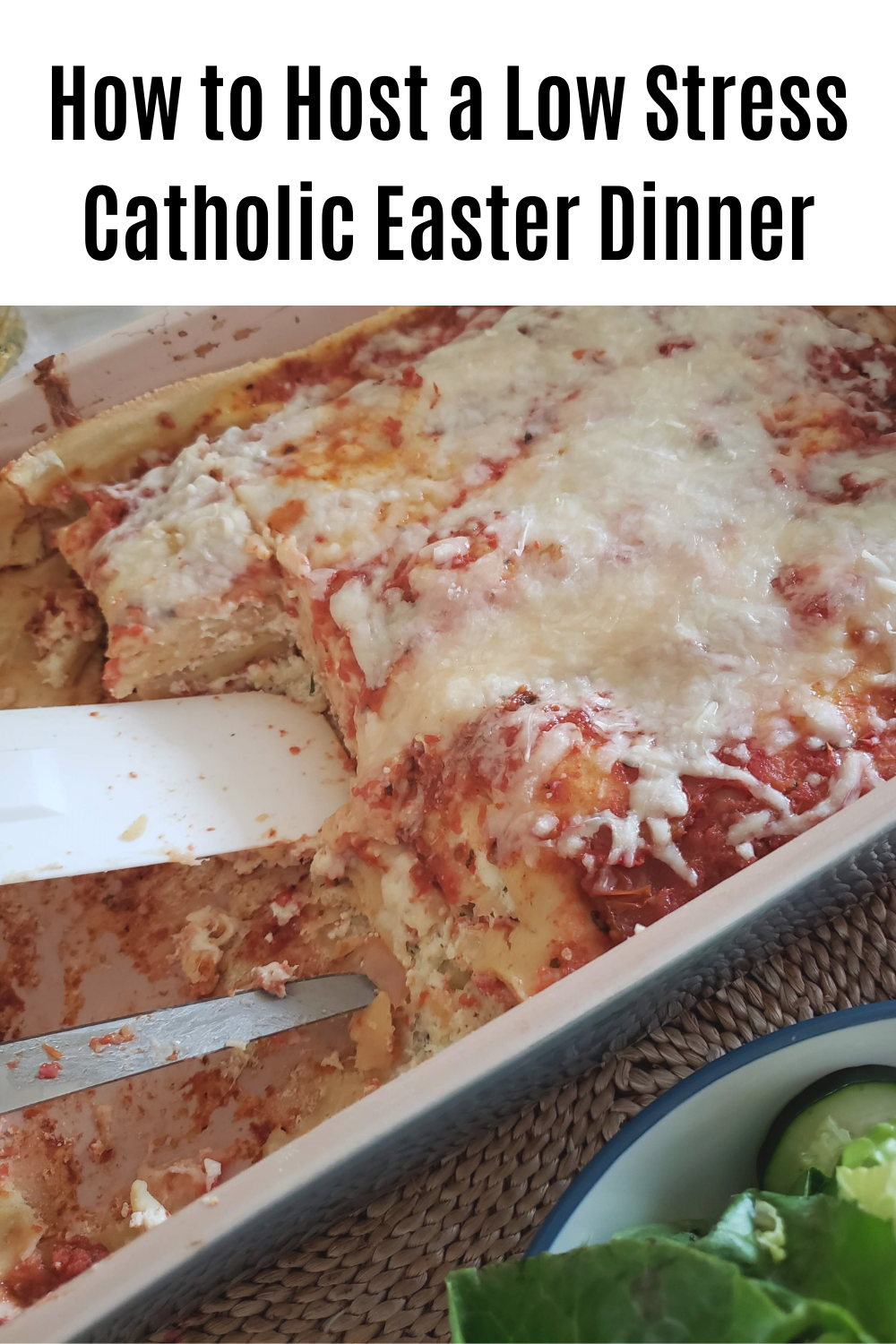 How to Host a Low Stress Catholic Easter Dinner - Ora et Schola