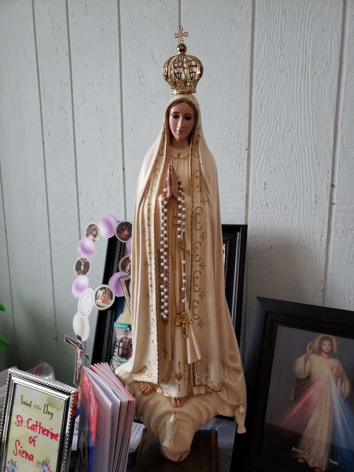 Simple 15 Minute Rosary Meditation For Fatima First Saturday Devotion ...